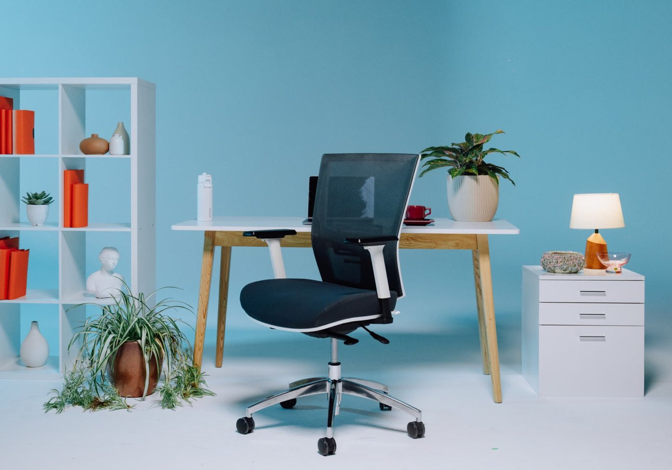 Pago Radar III Home Office Chair Mesh Back - White – Pago International